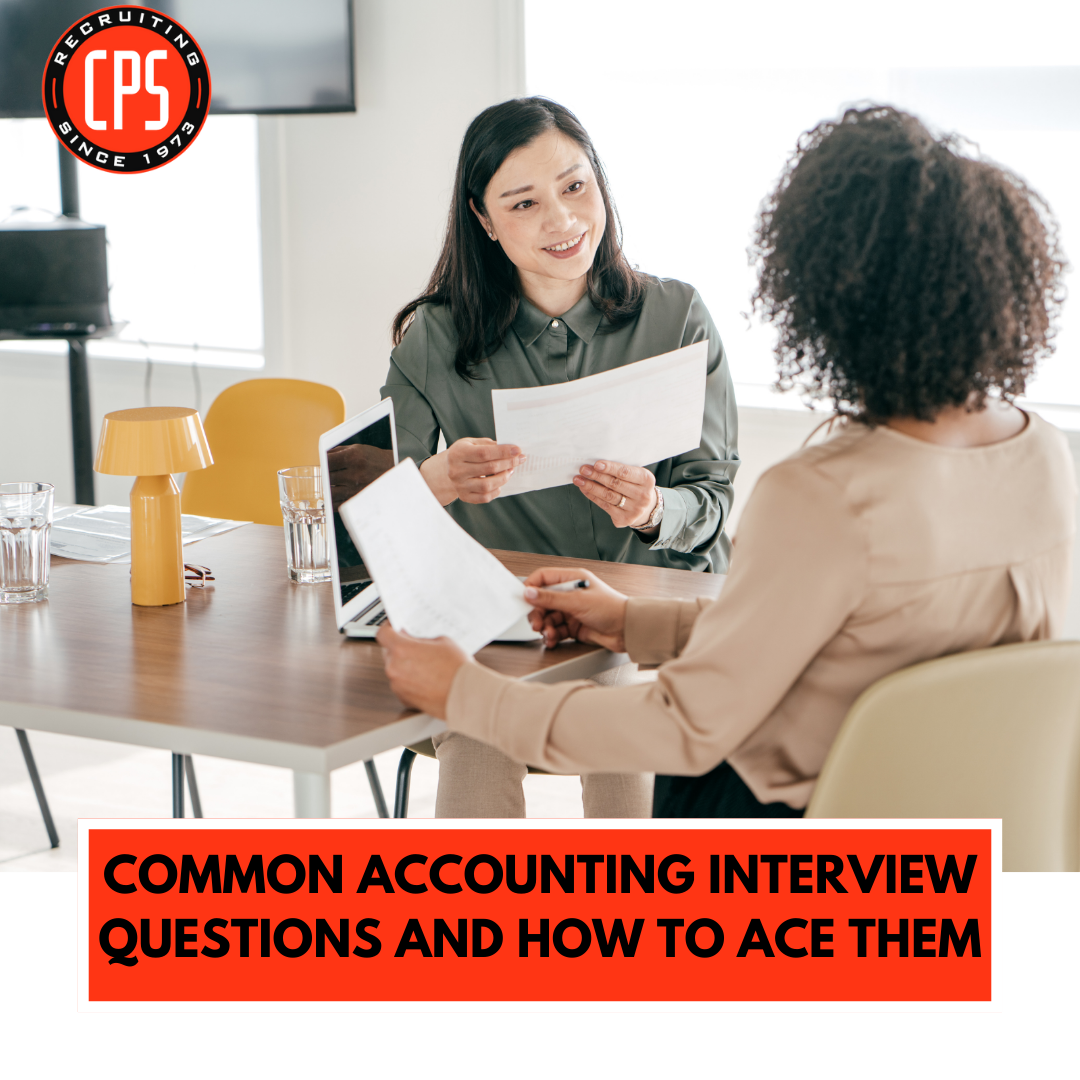 Common Accounting Interview Questions And How To Ace Them CPS Inc 